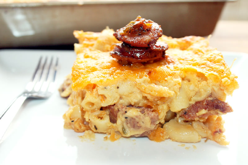 Andouille Macaroni and Cheese - Creole Contessa