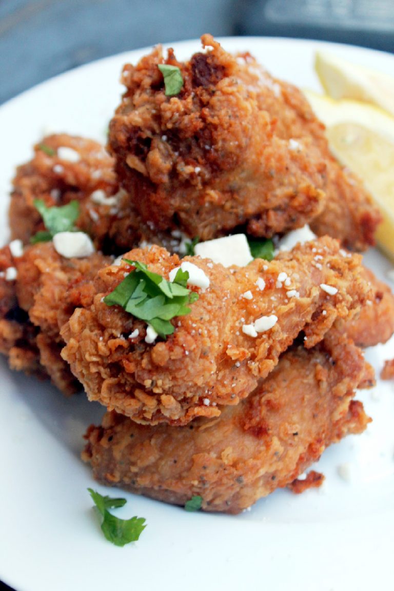Greek Fried Chicken - Creole Contessa
