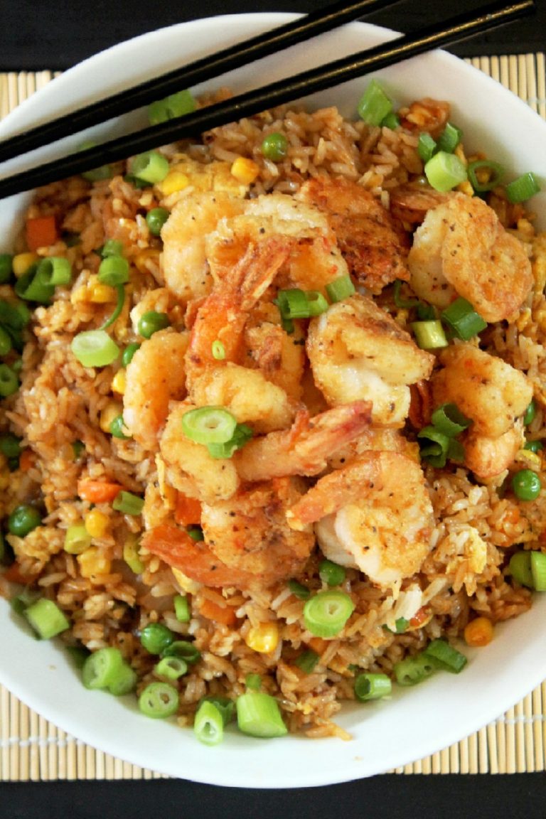 Chinese Style Shrimp Fried Rice - Creole Contessa