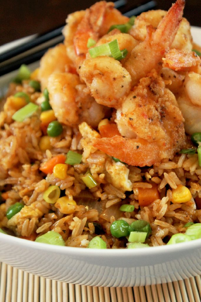 Chinese Style Shrimp Fried Rice - Creole Contessa