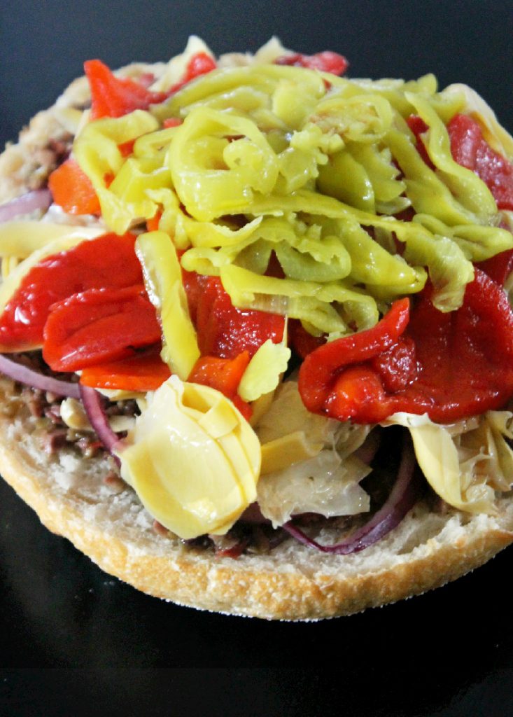 Vegetarian Muffuletta - Creole Contessa