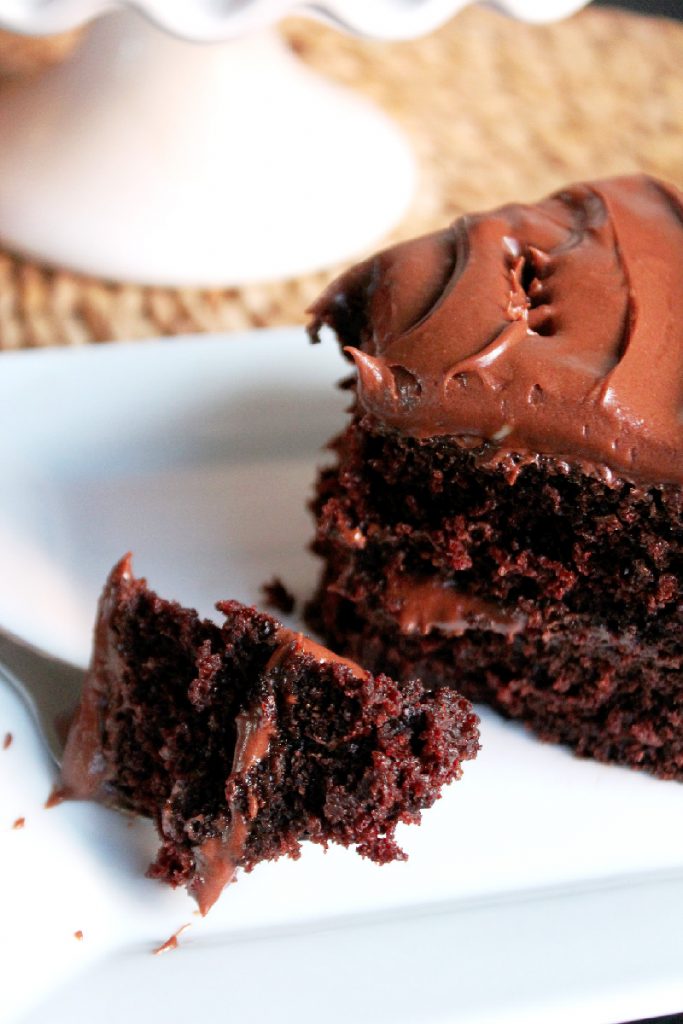 Devil's Food Chocolate Cake - Creole Contessa