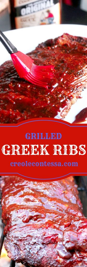 Greek Ribs - Creole Contessa