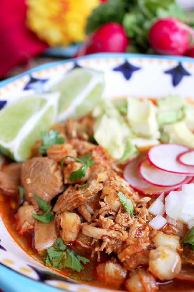 Slow Cooker Chicken Pozole - Creole Contessa
