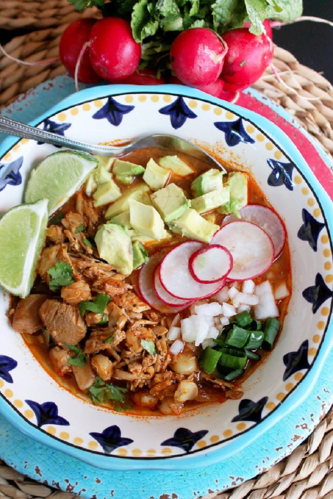 Slow Cooker Chicken Pozole - Creole Contessa