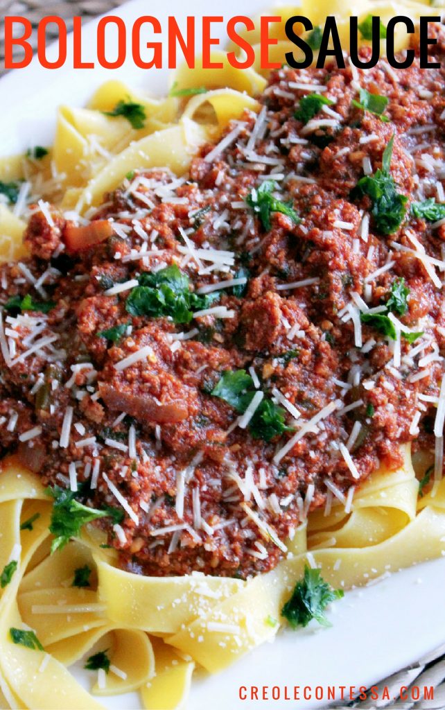 Bolognese Sauce - Creole Contessa