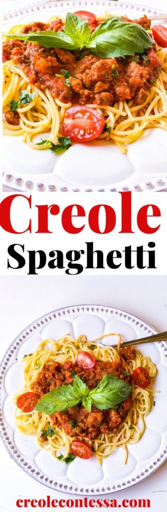 Creole Spaghetti - Creole Contessa