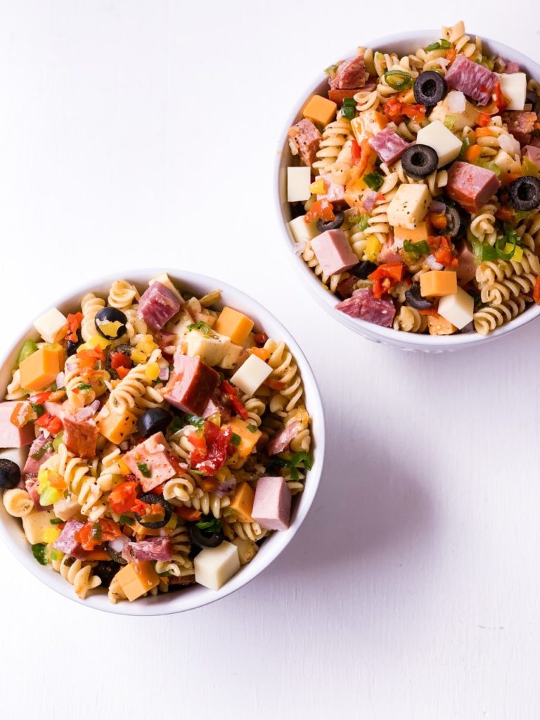 Muffuletta Pasta Salad - Creole Contessa