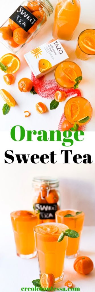Orange Sweet Tea - Creole Contessa