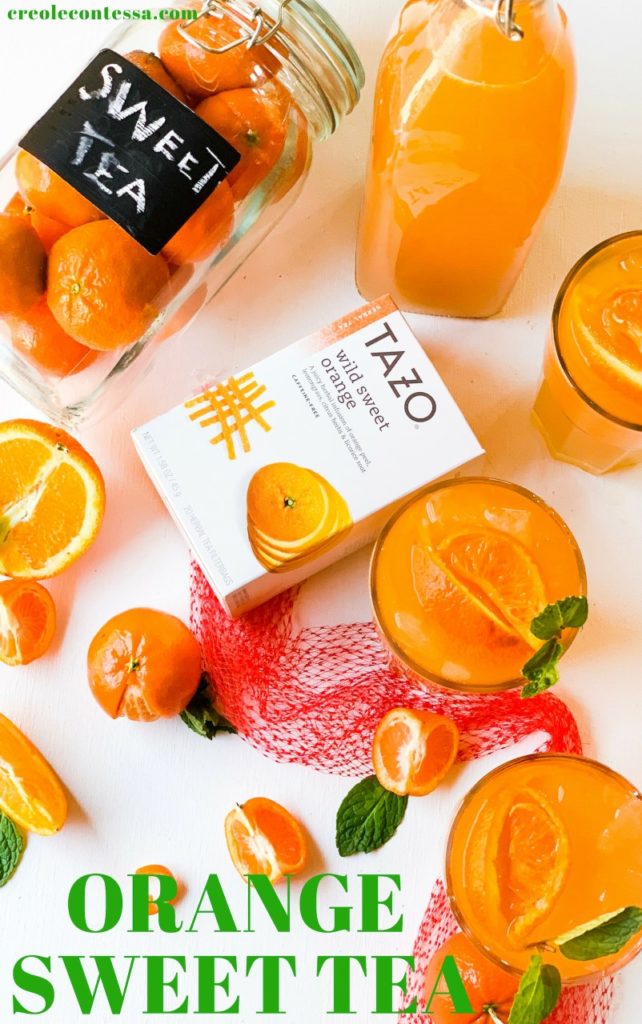 Orange Sweet Tea - Creole Contessa