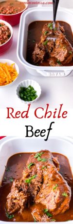 Red Chile Beef - Creole Contessa