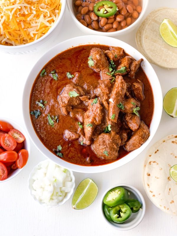 Red Chile Pork Carne Adovada - Creole Contessa