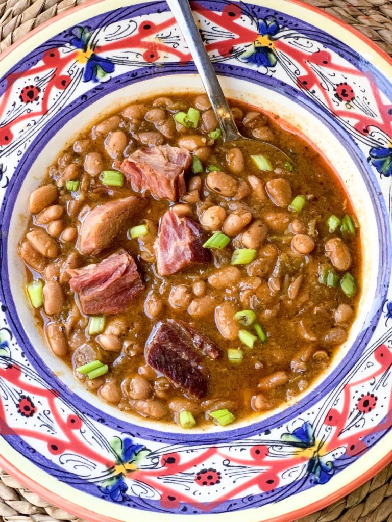 Southern Pinto Beans with Ham Shanks - Creole Contessa